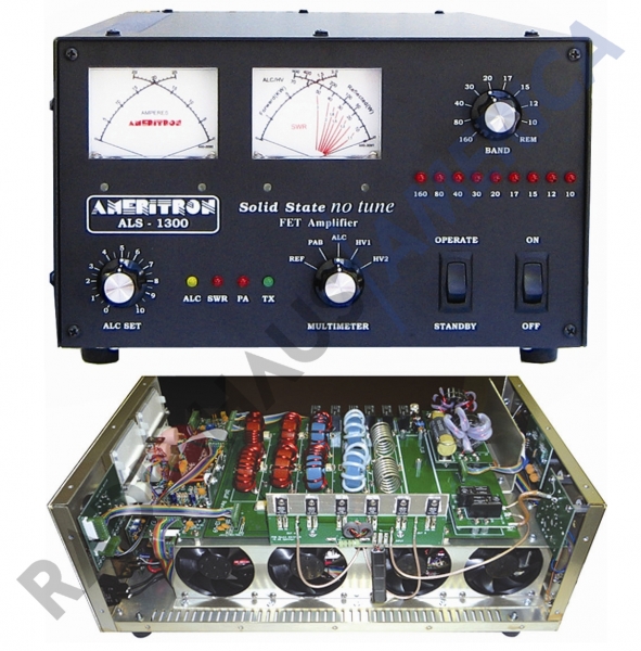 ALS-1300 HF AMP, 1200 WATT SOLID STATE, 220 VAC - Radiohaus America