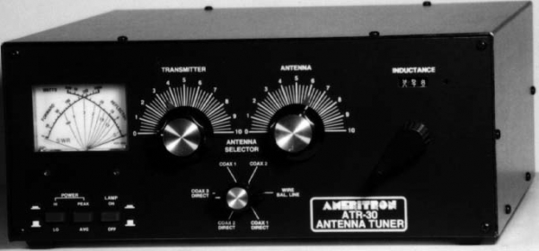 ATR-30 ANTENNA TUNER, HF, EDGE ROLLER, 3kW, 110/220 VAC - Radiohaus America